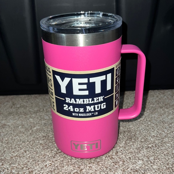 Yeti | Other | Nwt Yeti 24oz Rambler Mug Magslider Lid Prickly Pear ...